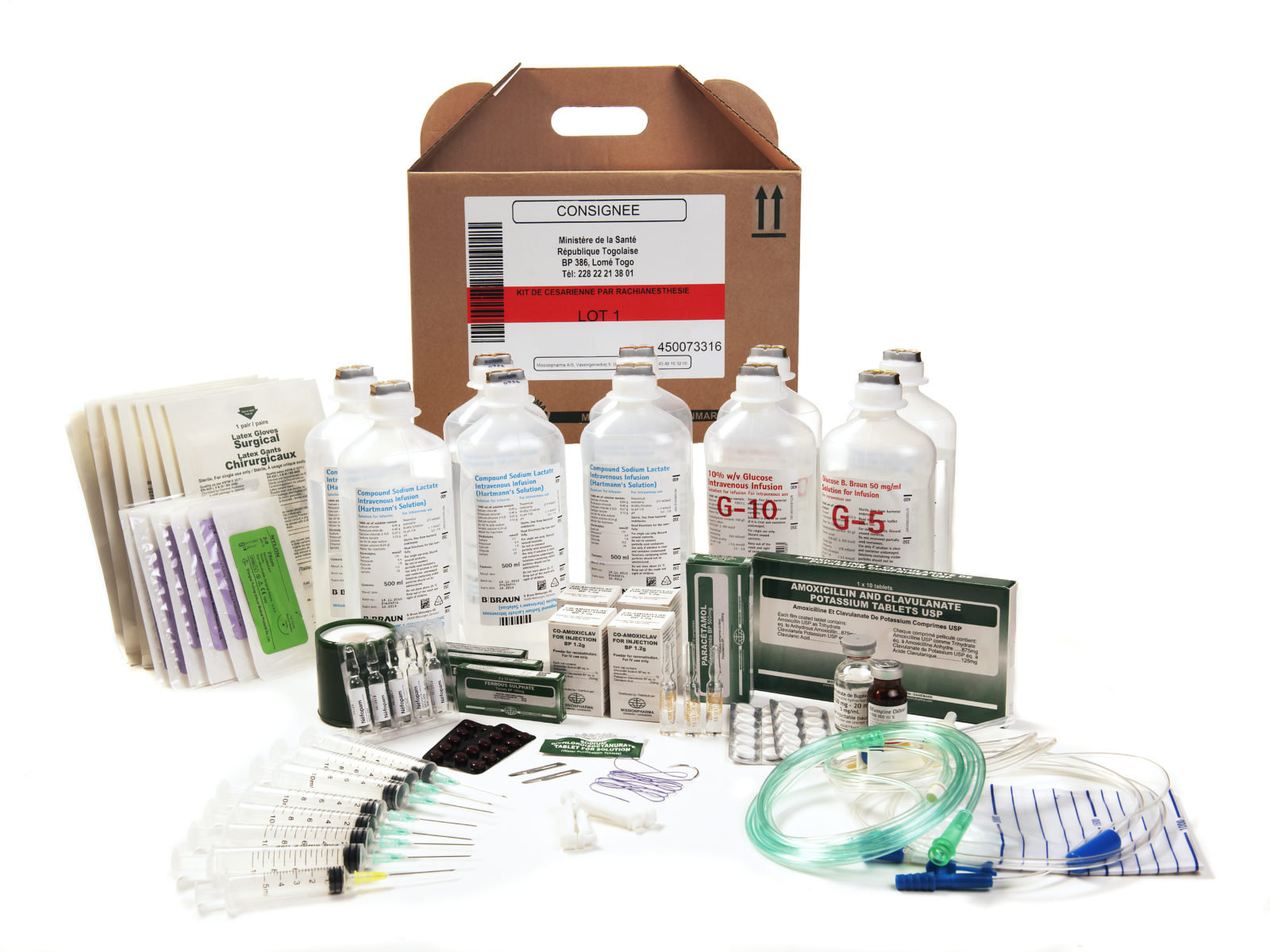 CASE: CAESAREAN KITS TO TOGO - Missionpharma